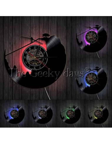Funambulist 01 - Vinyl record clock