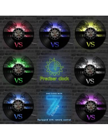 Aliens vs Predator 01 - Vinyl record clock