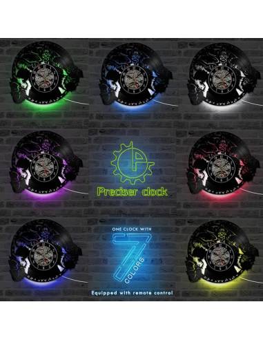 WOW World of Warcraft 01 - Vinyl record clock