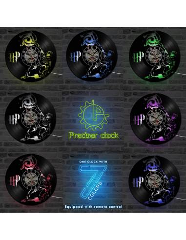 Harry Potter 02 - Vinyl record clock