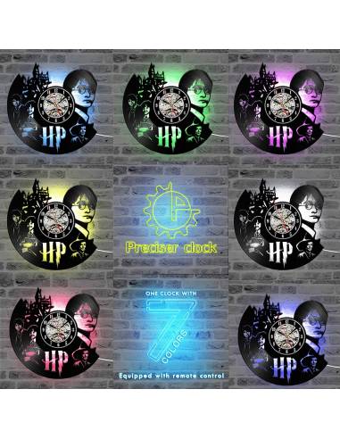 Harry Potter 07 Hermione Granger - Vinyl record clock